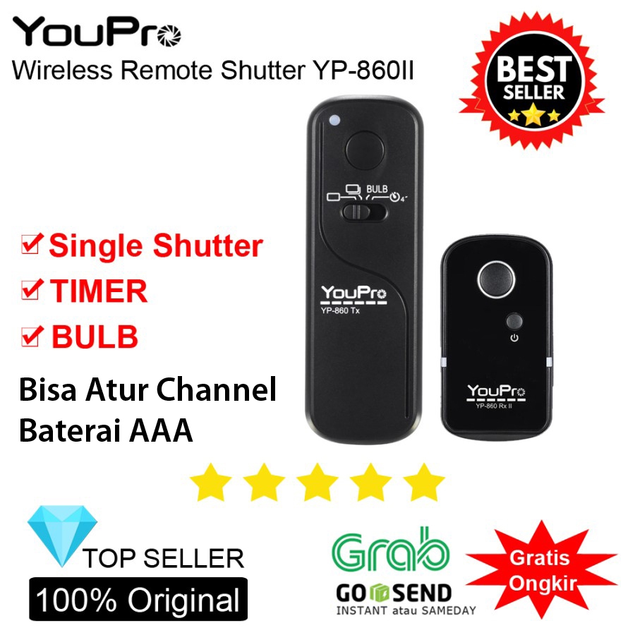 Jual Youpro Remote Wireless YP860C1 - Photobox Selfie - for Fujifilm RR100 for Fujifilm XM5 ...