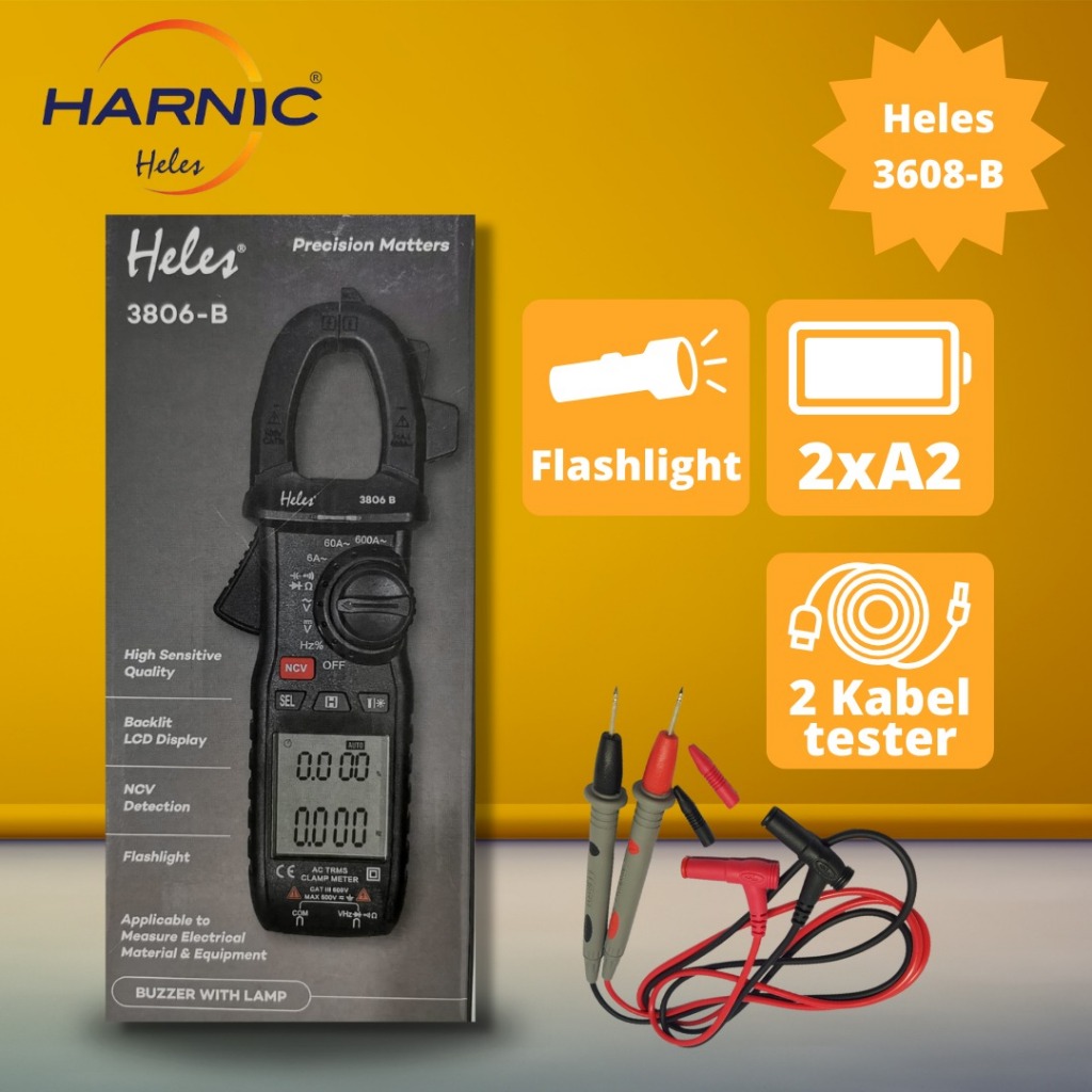 Jual Tang Ampere Digital HELES 3806B | Shopee Indonesia