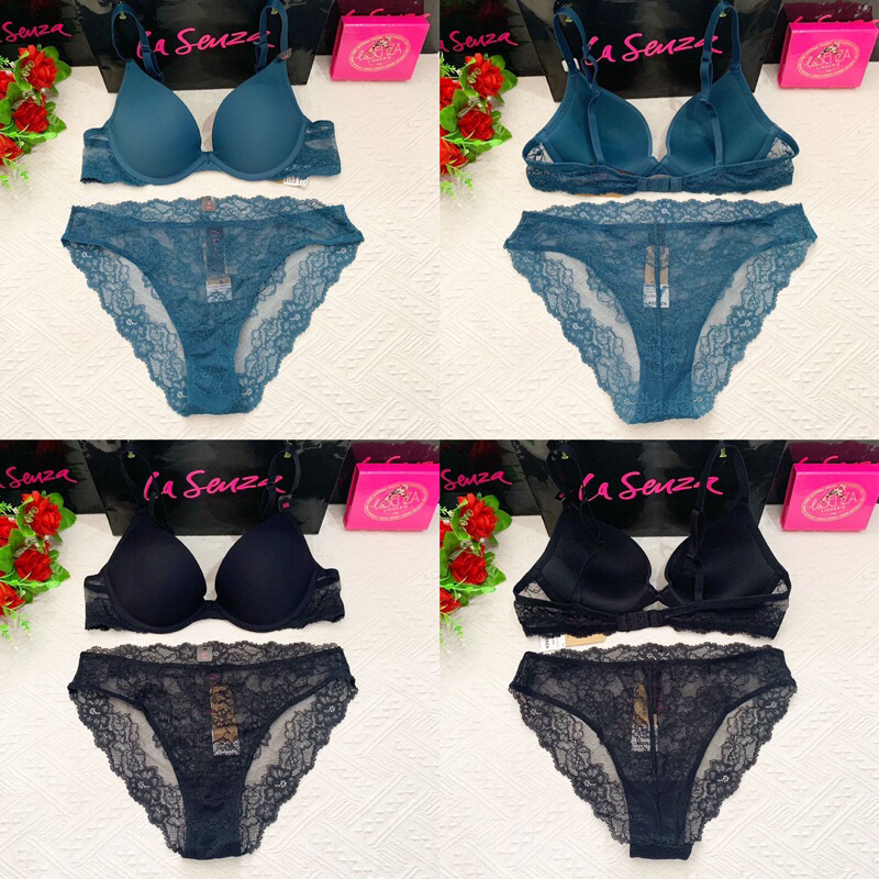 Jual La senza Original Bra Set Obsession Push Up Size 32A/S 32B/S 32C/S 34A/S 34B/S 34C/M 36B/L ...