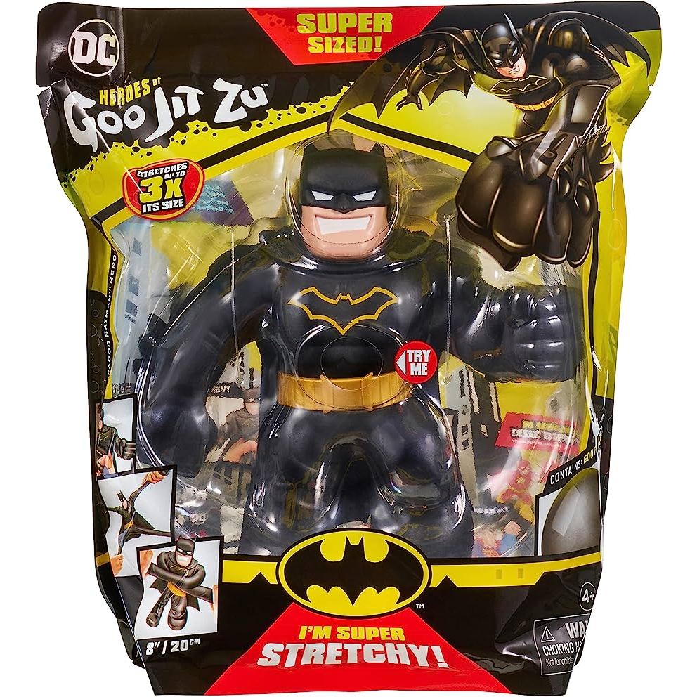 Jual BEYBA Heroes of Goo Jit Zu DC Supagoo Batman Supersized 8" Jumbo ...