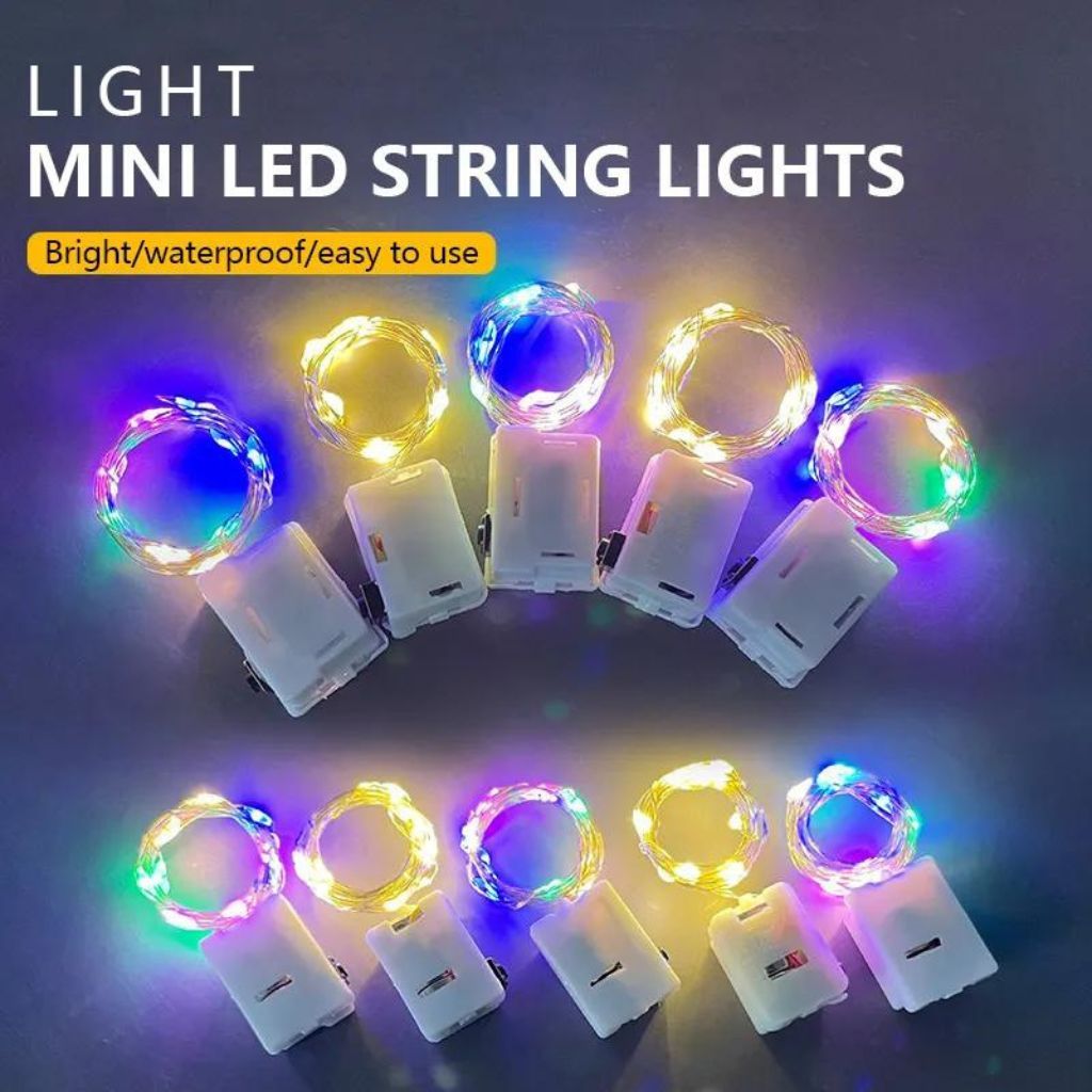 Jual Lampu Hias Kawat LED Tumblr String Light 1M/2M Lampu Natal ...