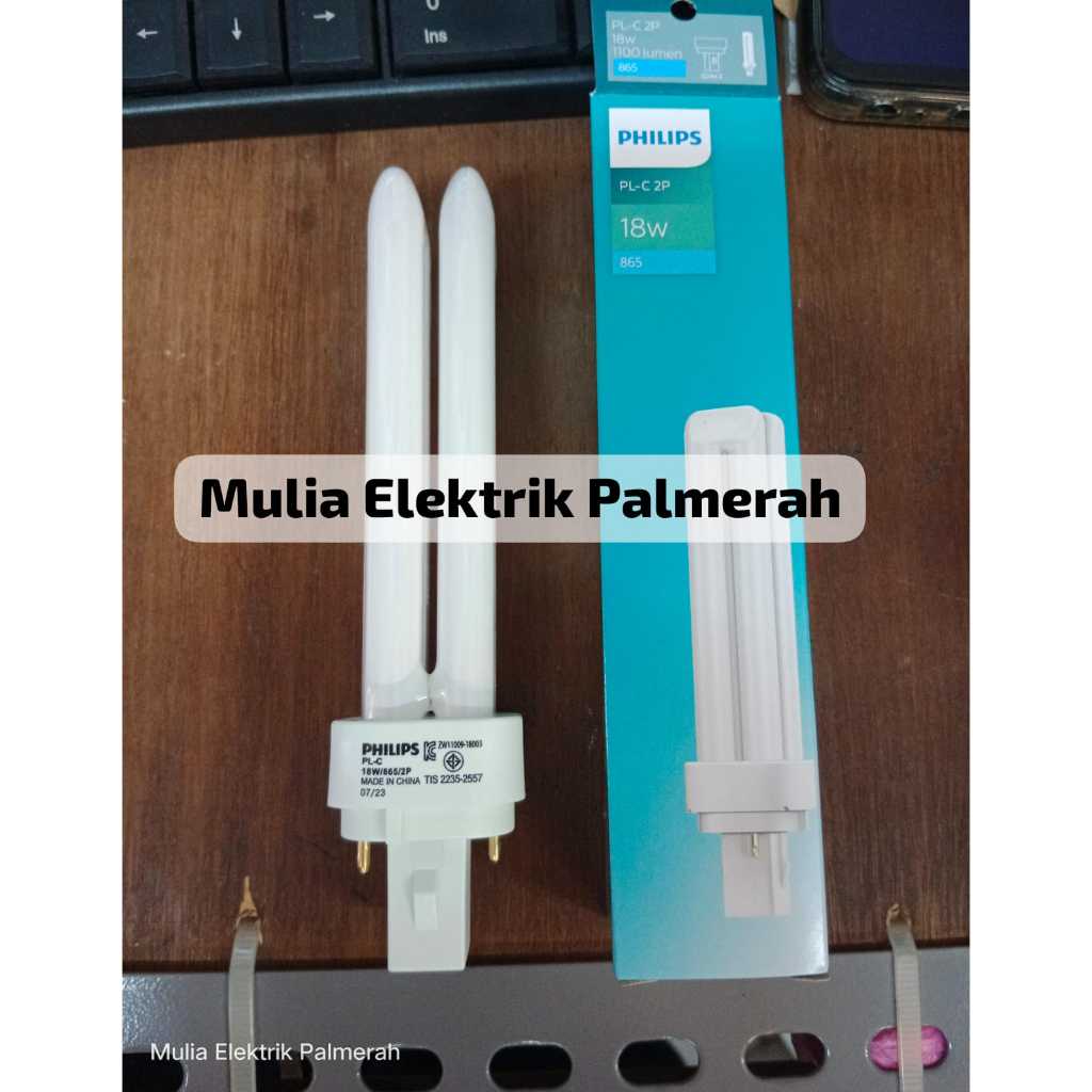Jual LAMPU PHILIPS PL-C PLC 13W / 18W / 26W 2P TUSUK 2PIN 827 / 840 / 865 | Shopee Indonesia