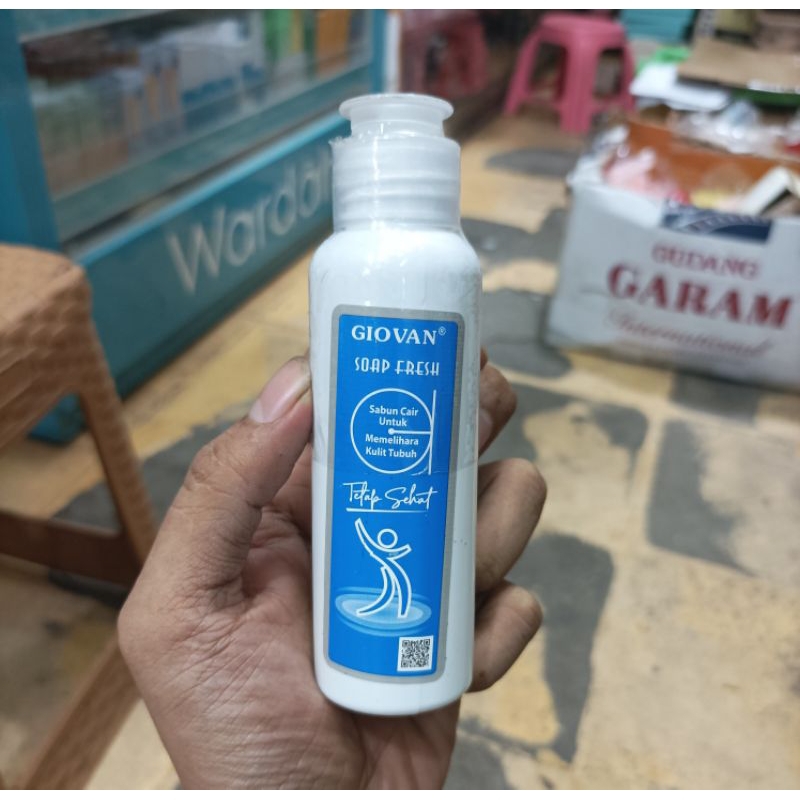 Jual Giovan sabun cair untuk kulit gatal 75g original 100% | Shopee ...