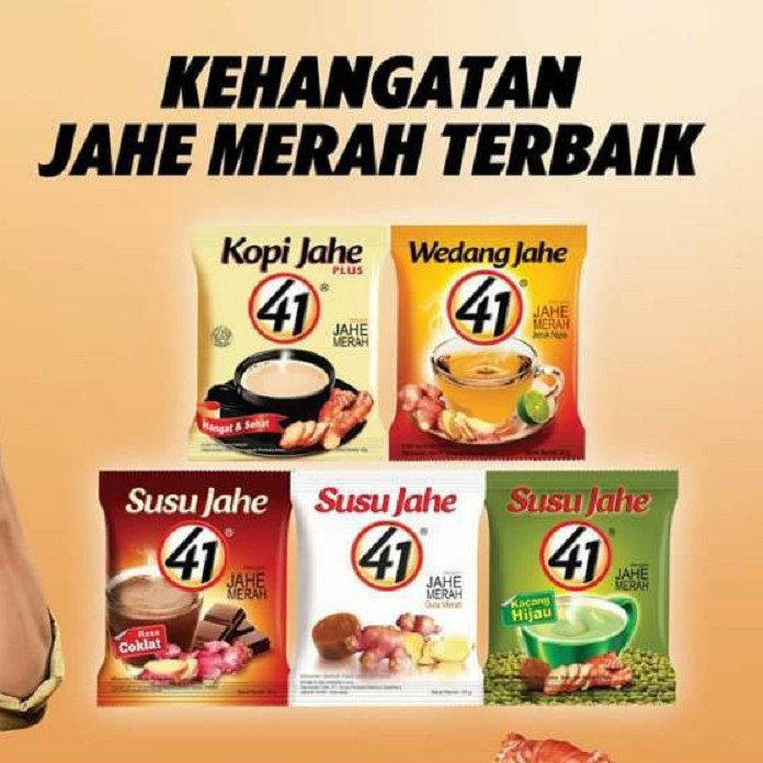 Jual Kopi Wedang Susu JAHE PLUS 41 1 Renceng isi 10 Sachet | Shopee ...