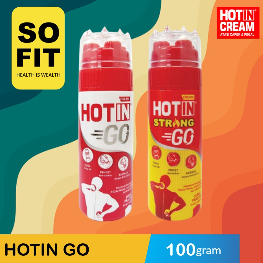 Jual Hotin Go Botol 100gr - Hotin Cream - Hot In Krim Pegal Nyeri Otot ...