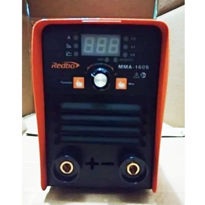 Jual Mesin Las Listrik 160A REDBO MMA 160S 160 A Travo Inverter IGBT Digital | Shopee Indonesia