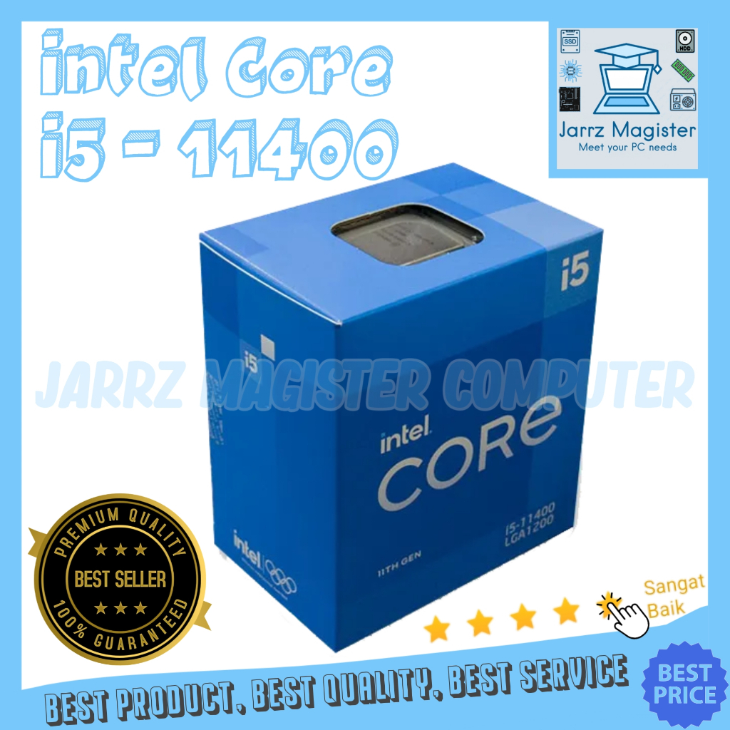 Jual Processor Intel core i5 11400 socket 1200 | Processor i5 Gen 11 ...