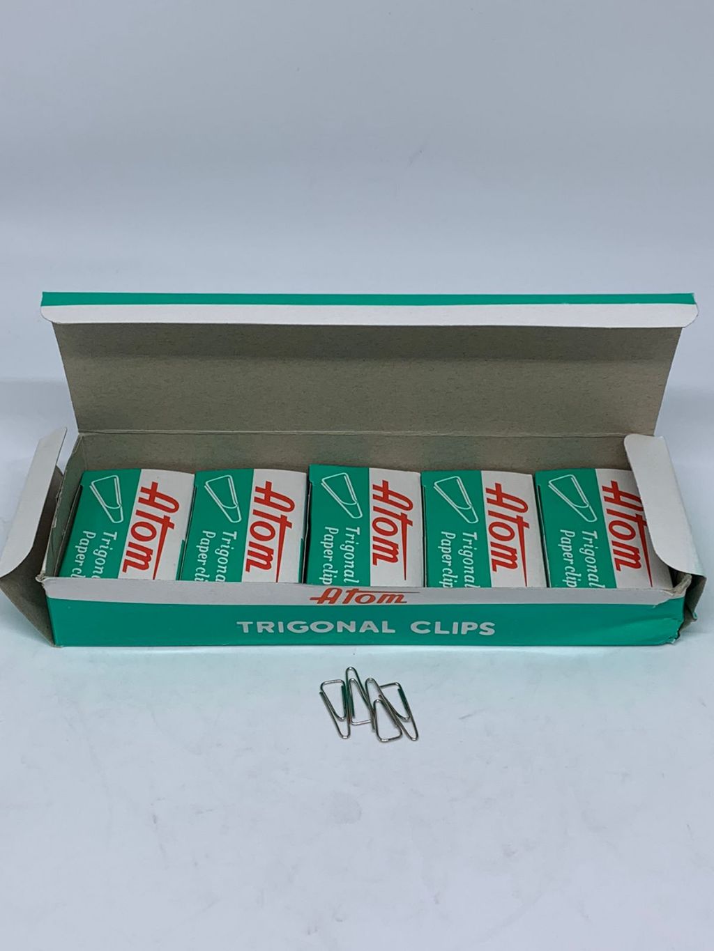 Jual Paper Clip / Trigonal Clip / Klip Penjepit Kertas Atom No. 3 ( 25 ...