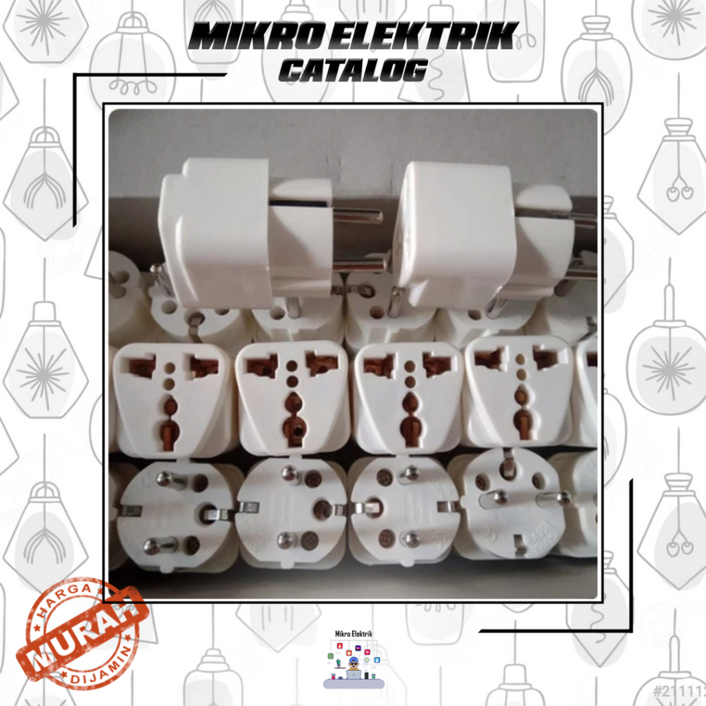 Jual SZMR Steker Wanpro Colokan Kaki 3 | Shopee Indonesia