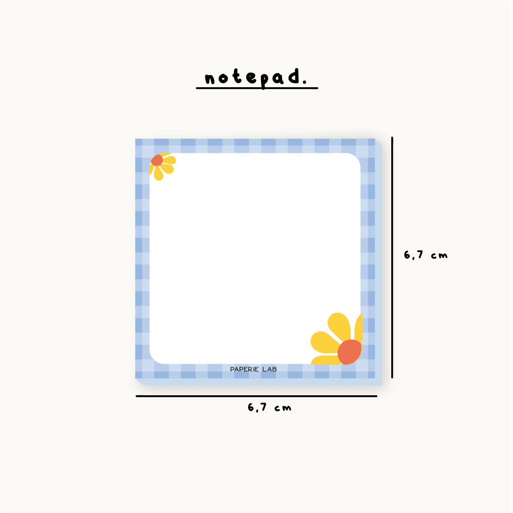Jual Paperie Lab - Cute Notepad Kertas Memo Estetik | Shopee Indonesia