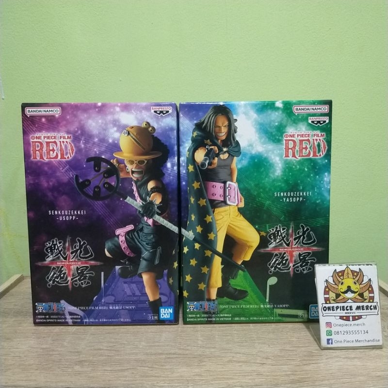 Jual Senkozekkei Usopp dan Yasopp Film Red Set | Shopee Indonesia