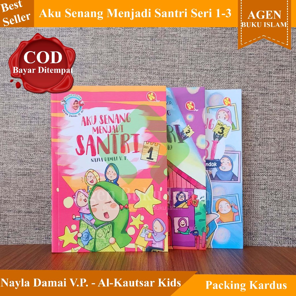 Jual COD Bayar di Tempat Buku Komik Islami Aku Senang Menjadi Santri ...
