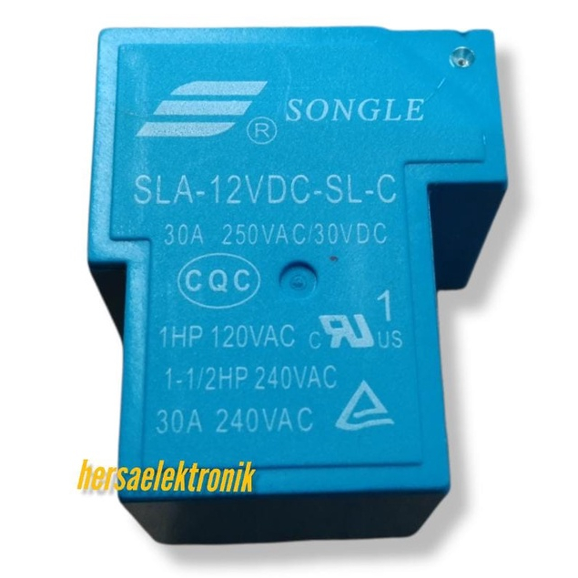 Jual relay songle 12v SLA-12VDC-SL-C | Shopee Indonesia