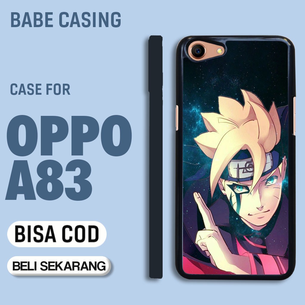 Jual case hp oppo a83 terbaru aesthetic hitam anime kartun boruto ...