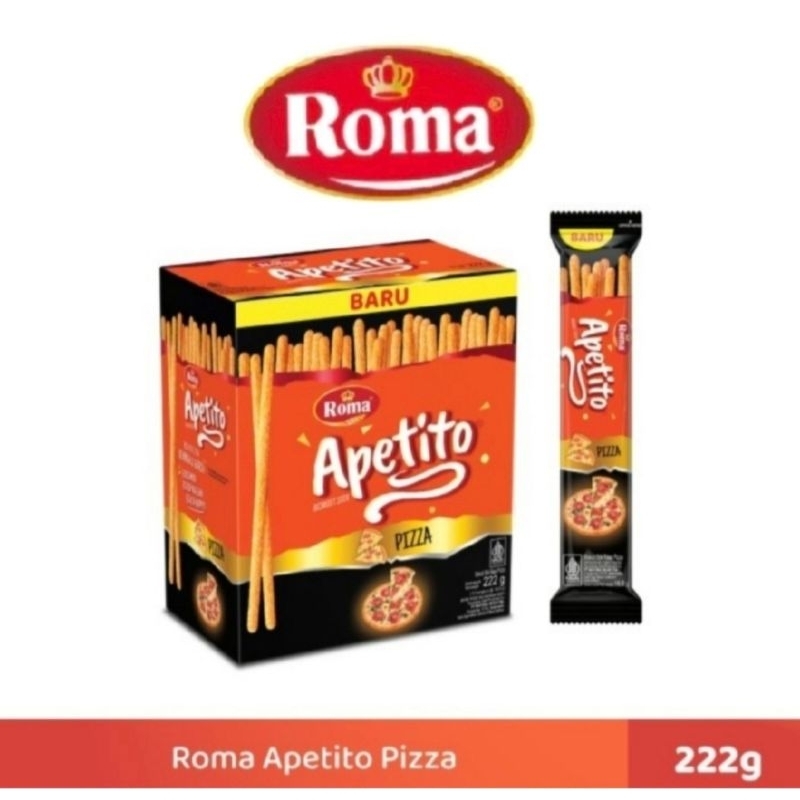 Jual Roma Apetito Biskuit Stik / APETITO / Biscuit Stick Tomato BBQ ...