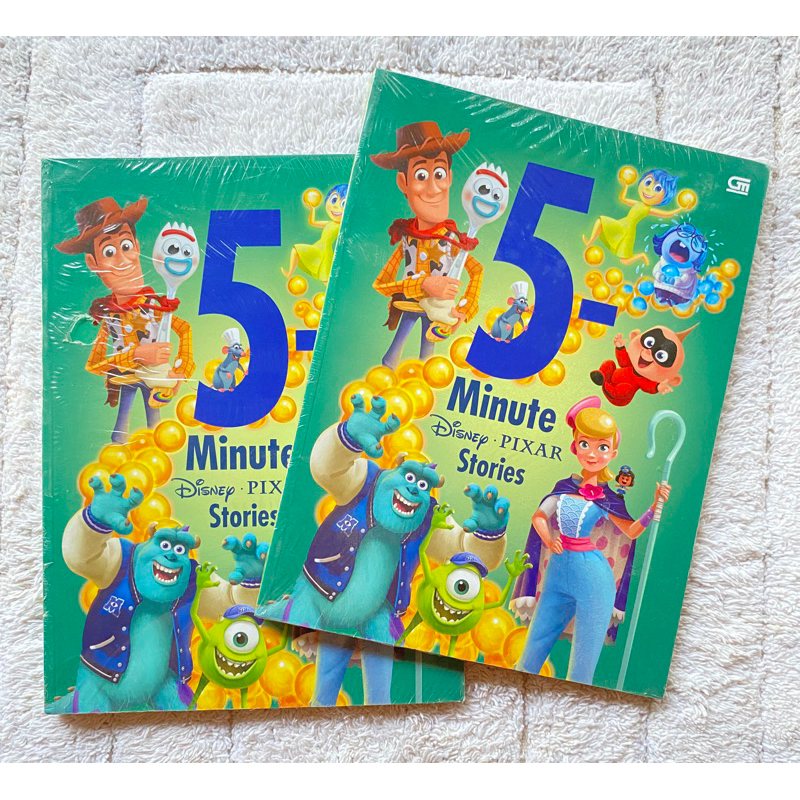 Jual [ORIGINAL] Gramedia : 5 Minute Disney Pixar Stories - Kisah-Kisah ...