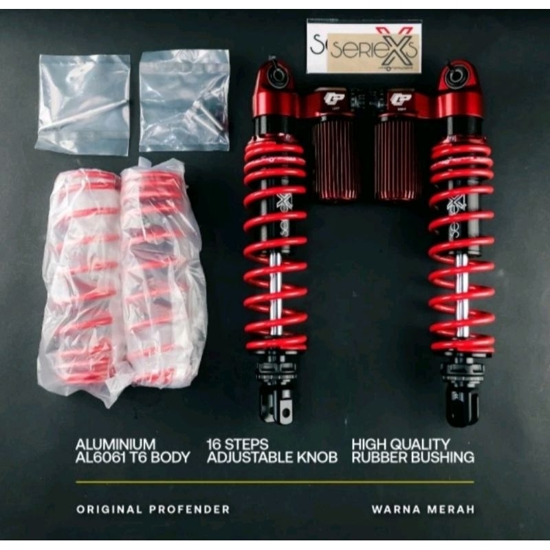 Jual Shockbreaker Shock Breaker Shock Depan Profender X series Yamaha Xmax 250 / X-Max 2023 New ...