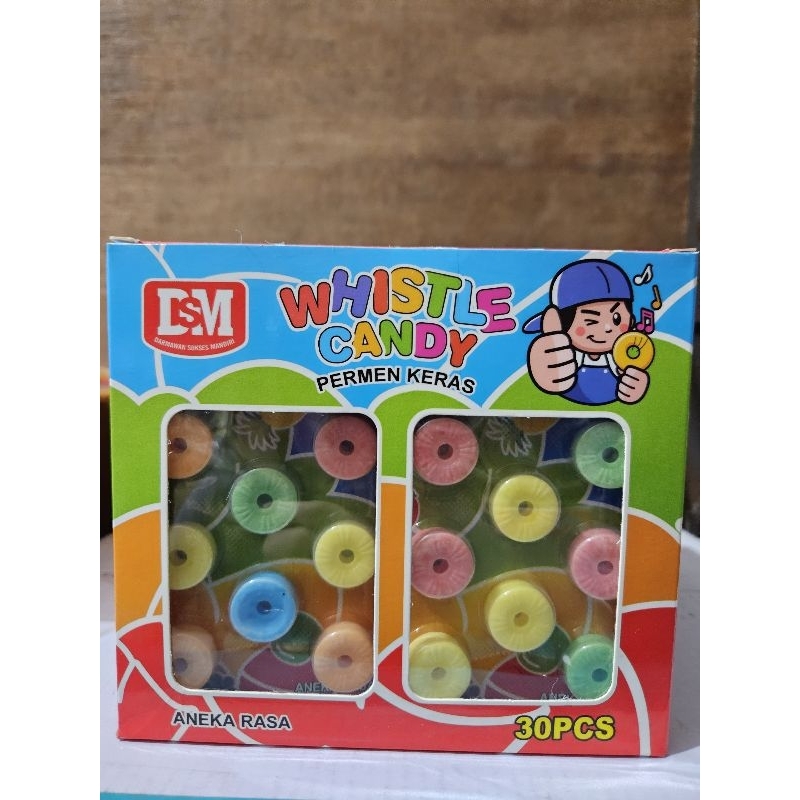 Jual permen whistle candy permen pluit permen keras pluit isi 30pcs ...