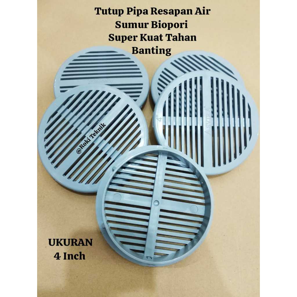 Jual Tutup Lubang Sumur Bor Biopori / Saringan Penutup Pipa Pralon ...