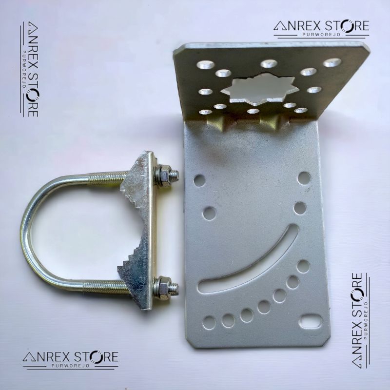 Jual Bracket Antena Kenbotong / Klem Antena Omni / Breket Antena Yagi ...