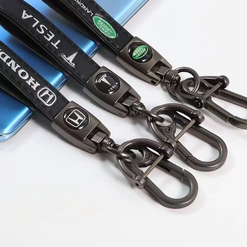 Jual Gantungan kunci mobil motor Berlogo strip panjang Keychain (GK-004 ...