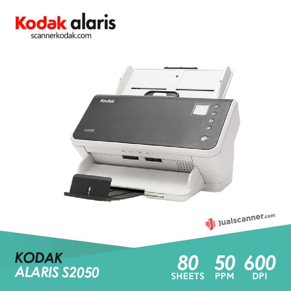 Jual Scanner Kodak Alaris S2050 ADF Duplex - 50 Lembar/Menit - (A4 ...