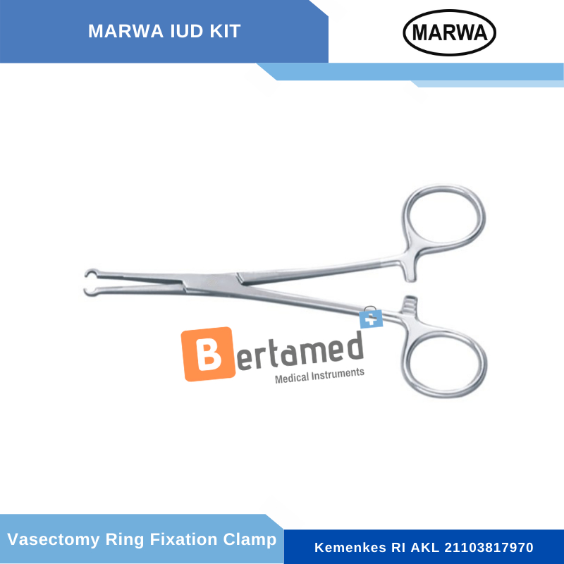 Jual Vasectomy Ring Fixation Clamp / U CLamp / Klem U FIXING CLAMP ...