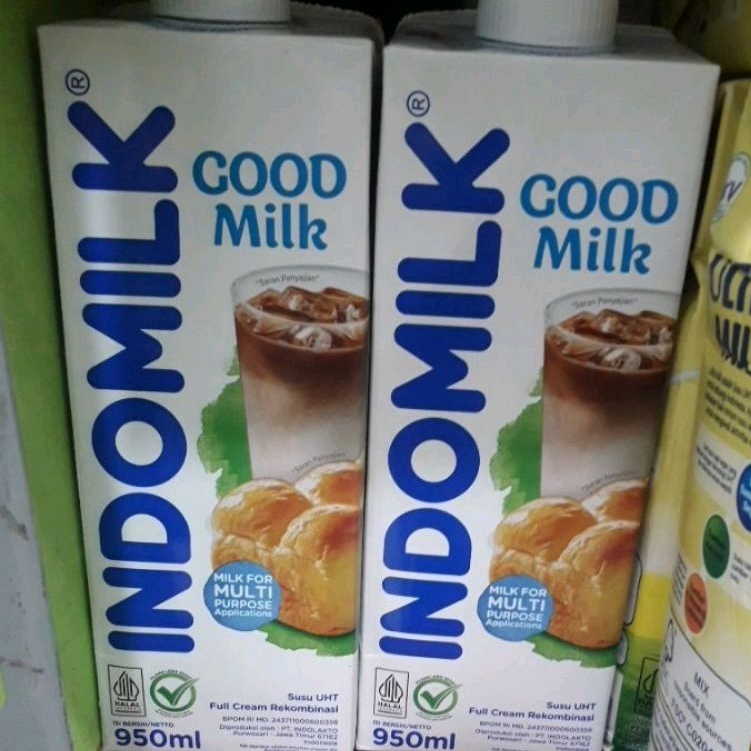Jual Indomilk Uht Full Cream 950 ml (Dus) | Shopee Indonesia