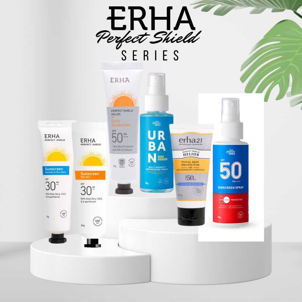 Jual ERHA PERFECT SHIELD SERIES / SUNSCREEN | Perlindungan dari Paparan Sinar Matahari | Shopee ...