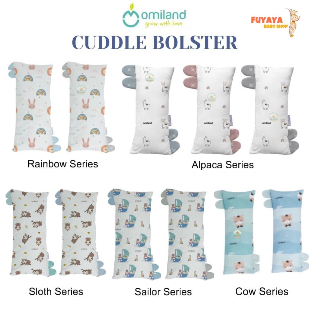 Jual OMILAND Cuddle Hug Bolster Rainbow Series (Size S, M, L, XL ...