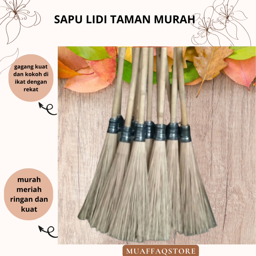 Jual Sapu jalan/sapu lidi taman/sapu lidi murah/sapu gagang/sapu jalan ...