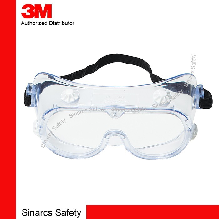 Jual 40661-00000-10 3M 334AF Splash Safety Anti Fog Lens ( harga 1 pcs ...