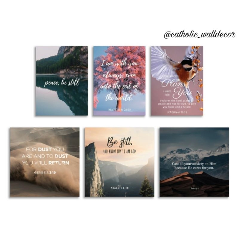 Jual Link pesanan khusus Poster saja tanpa bingkai Poster rohani ...