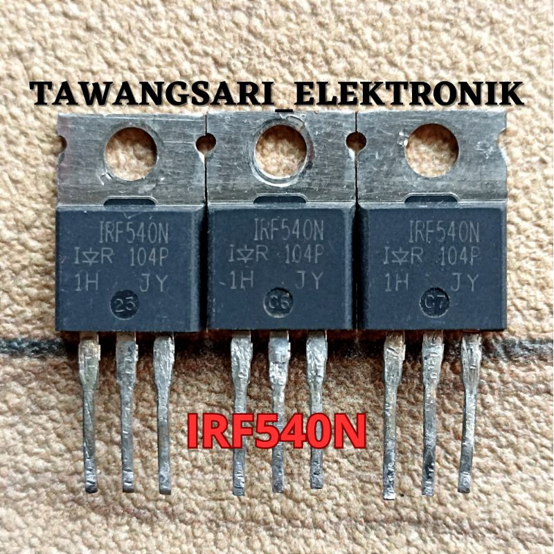 Jual irf 540n fet irf540n original mosfet Irf540n ori cabutan fet irf 540 | Shopee Indonesia
