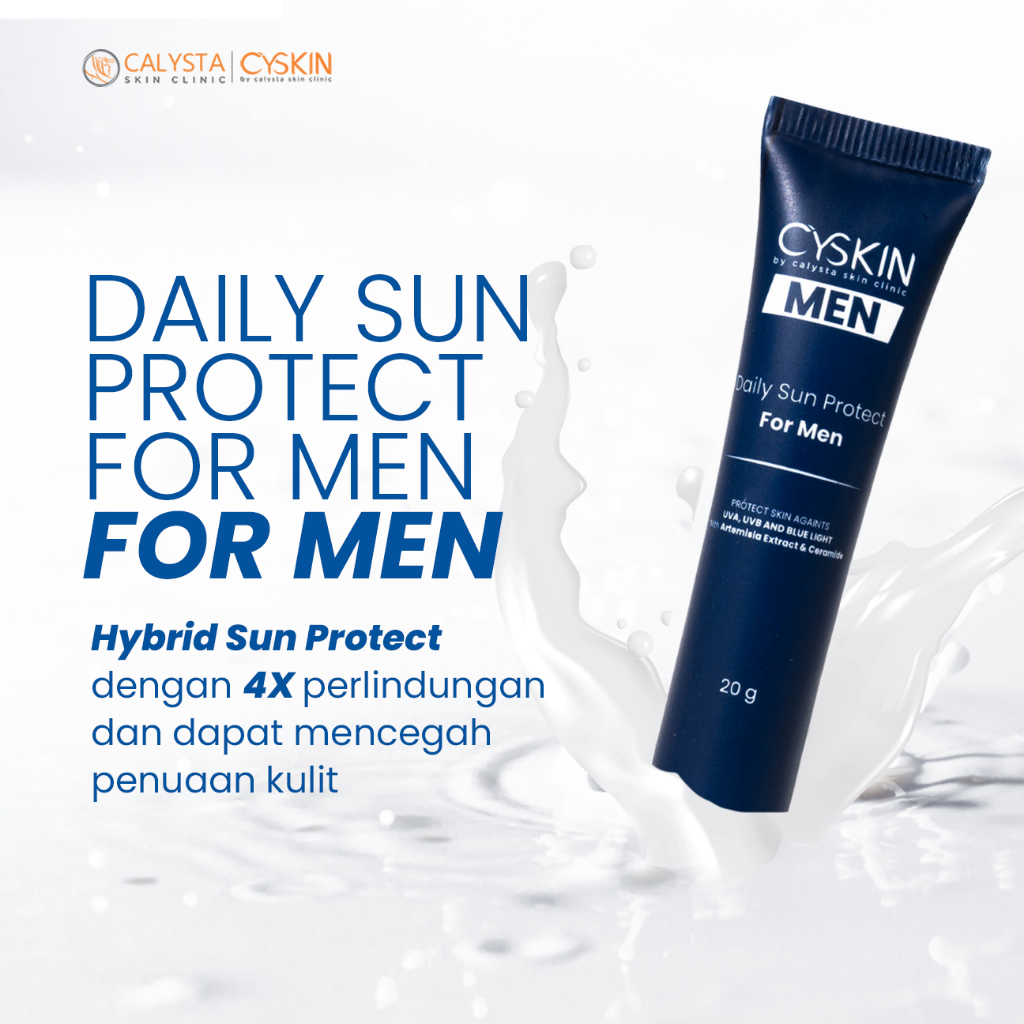 Jual CYSKIN Sunscreen untuk Pria 20 gr I Daily Sun Protect for Men ...