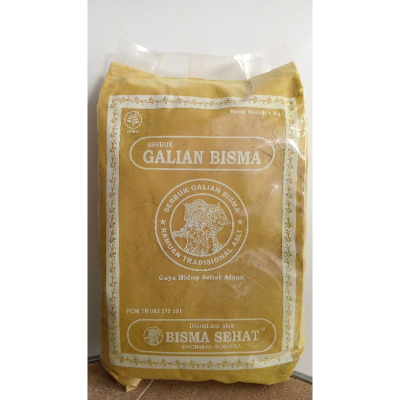 Jual Jamu serbuk galian bisma/semriwing kemasan 1kg | Shopee Indonesia