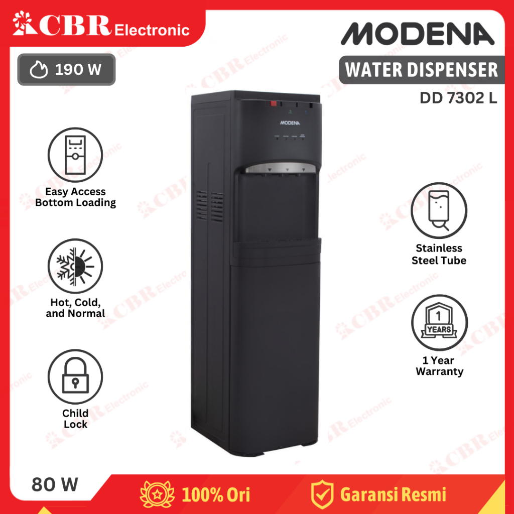 Jual Dispenser Air MODENA Galon Bawah DD 7302 L | Shopee Indonesia