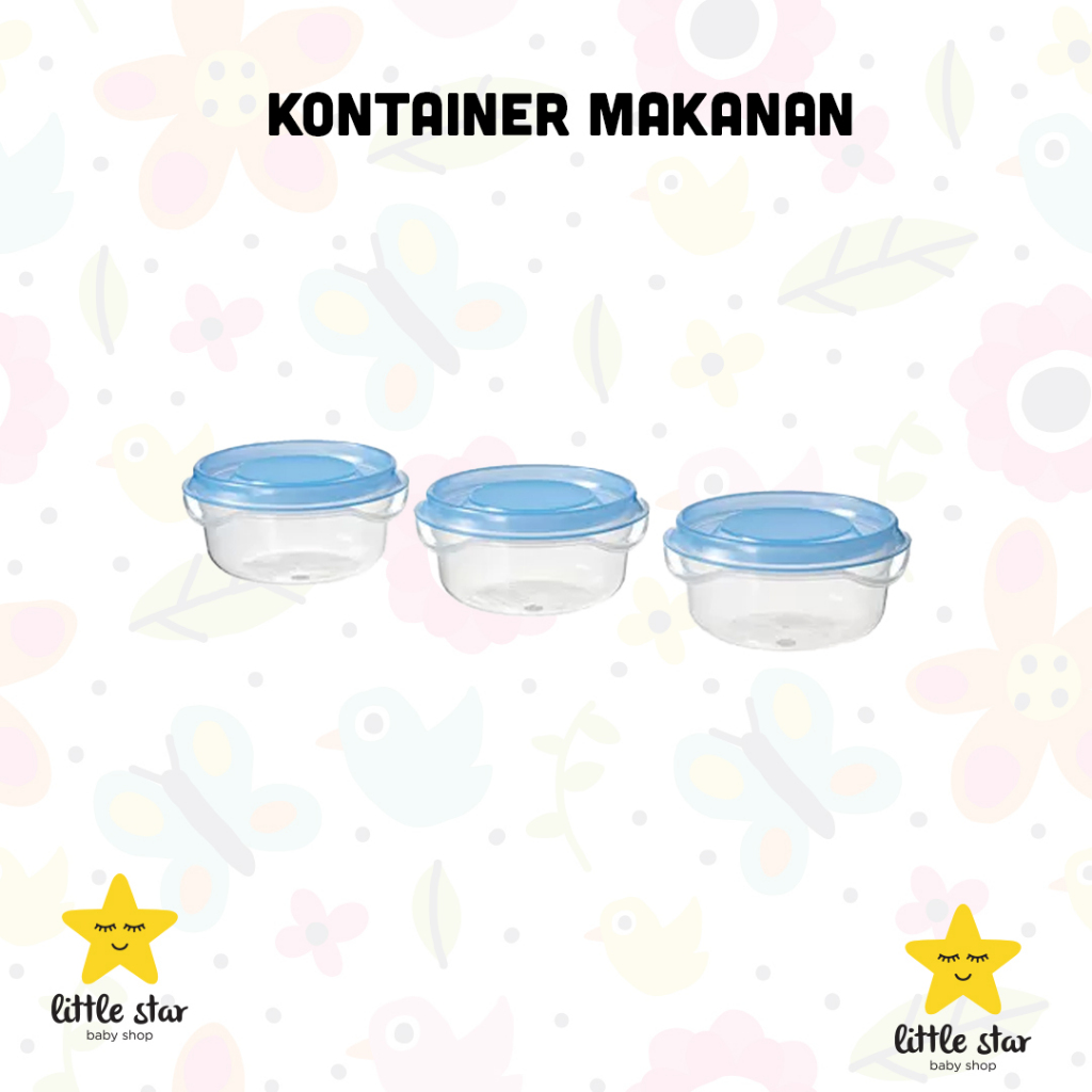 Jual IKEA Pruta Wadah Makanan | Kontainer Buah Snack Anak | Food ...