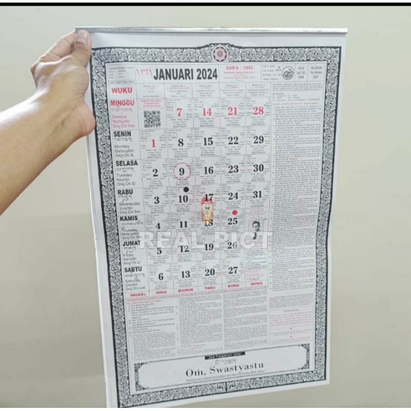 Jual Kalender Bali 2024 Bangbang Gde Rawi Bangbang Gede Rawi | Shopee ...