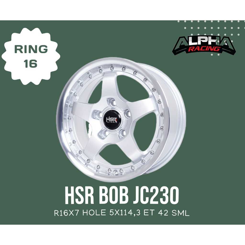 Jual VELG MOBIL HSR R16 UNTUK ERTIGA BRV RUSH TERIOS XPANDER INNOVA X ...
