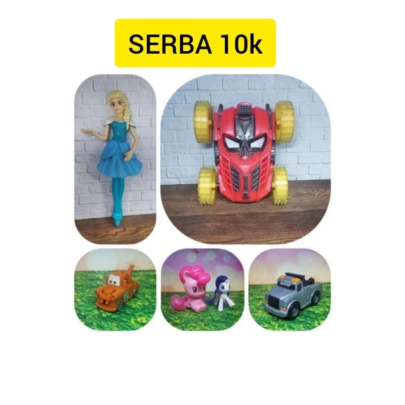 Jual Figure McD serba 10k Granpa Shark/Doraemon/Hotwheels/Ganci Harley ...