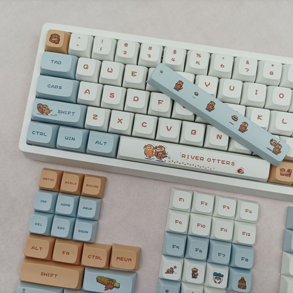 Jual ZIFRIEND Otter 128 Keys XDA Profile PBT Keycaps Set Mechanical ...