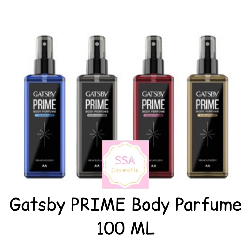 Jual GATSBY PRIME BODY PERFUME SPRAY 100ML | Shopee Indonesia