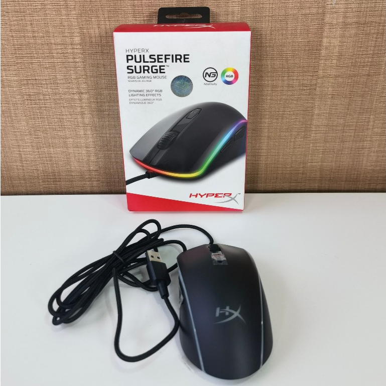 Jual HyperX Pulsefire Surge RGB Gaming Mouse | Shopee Indonesia