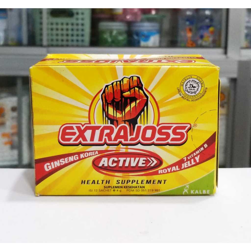 Jual Extra Joss 1 Kotak Isi 12 Sachet - Membantu Memelihara Stamina Tubuh | Shopee Indonesia