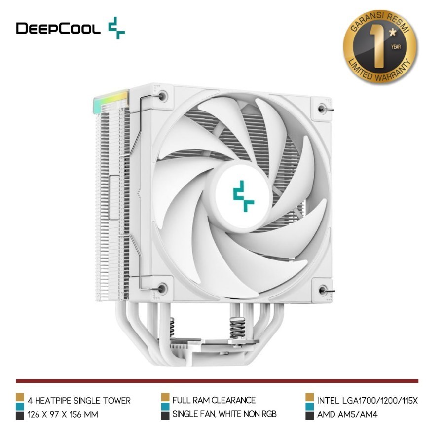 Jual DEEPCOOL AK400 DIGITAL WH - High-Performance CPU Cooler | Shopee ...