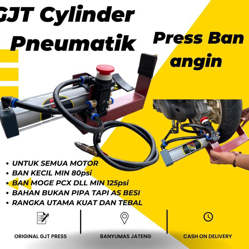 Jual Alat Penjeblos Ban Pneumatic Press Ban Motor Tenaga Angin GJT ...