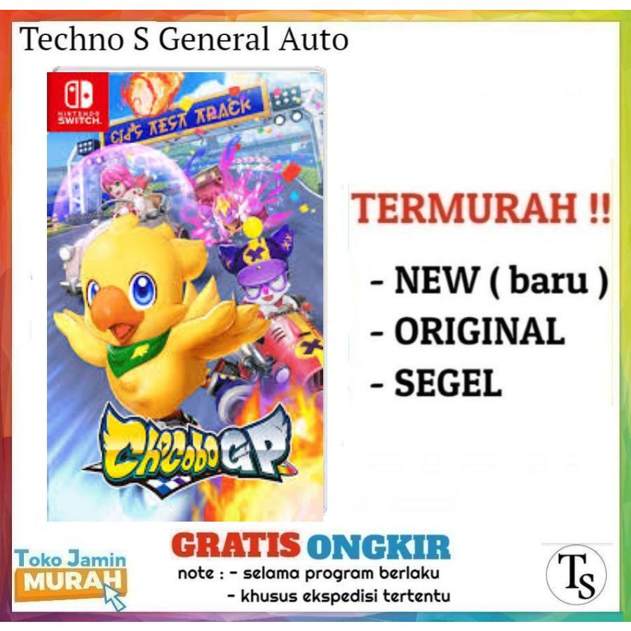 Jual Nintendo Switch Chocobo GP / Chocobo Racing Switch | Shopee Indonesia