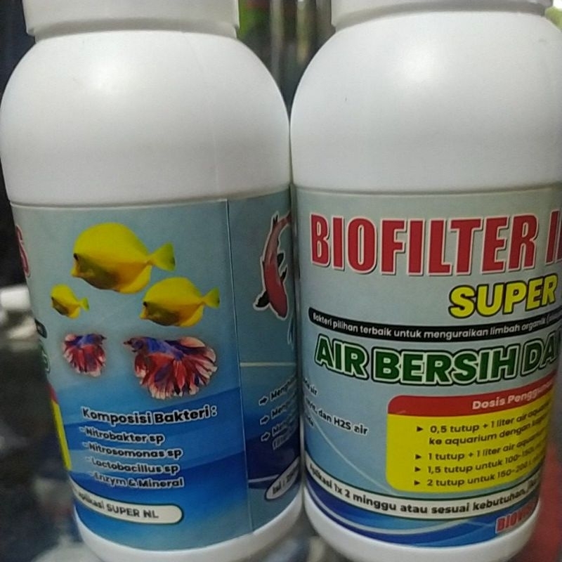 Jual PROBIOTIK biovisi SUPER NL 250ml for Aquarium and pool | Shopee ...