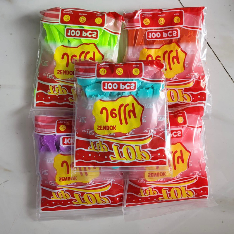 Jual SENDOK ES KRIM PLASTIK SENDOK JELLY SENDOK Puding SENDOK SEKOP ...